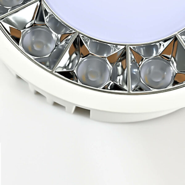 Upgrade to the 5 Inch 20W Zigbee Smart Round Grid Light for Exceptional ...