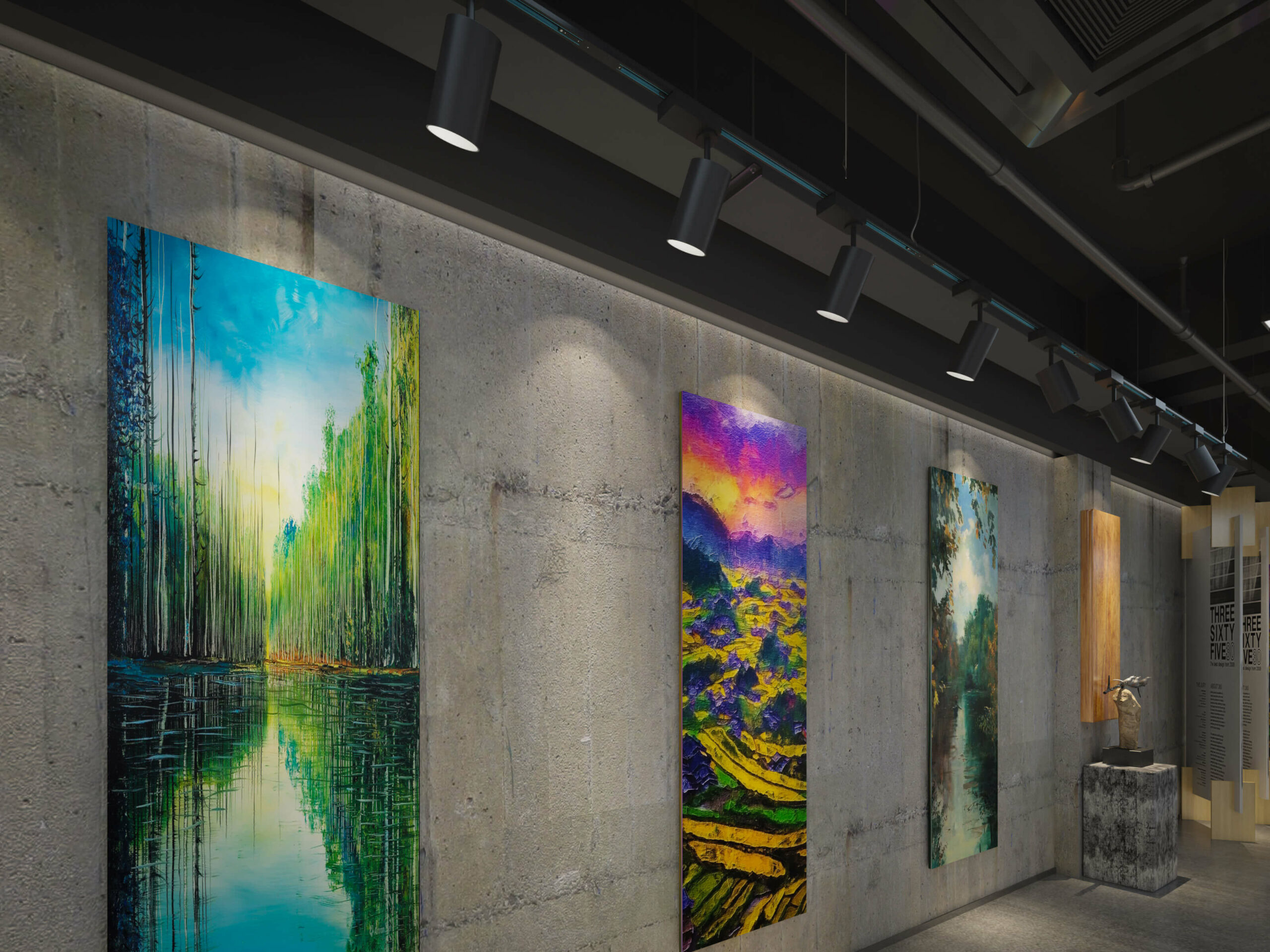 EzeeLum 6000K LED Track Lighting - Powerful Illumination for Commercial ...